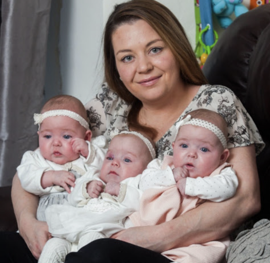 A Proud Mother Defied Odds Of 2,000,000 -1 To Naturally Conceive Three ...